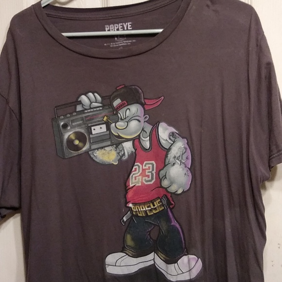 Popeye | Shirts | Popeye T Shirt Size Large | Poshmark